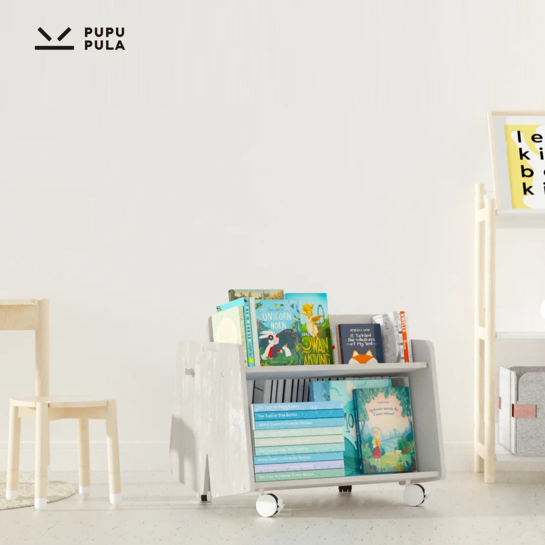 Pupupula Little Pants Mobile Bookshelf – Suteki