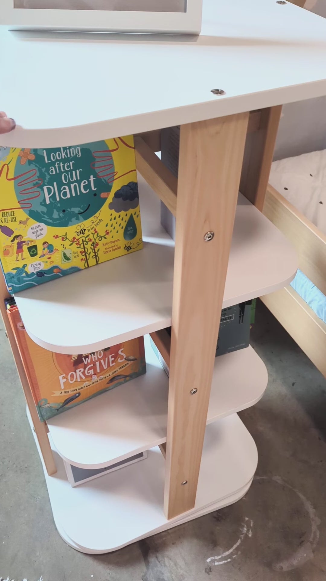 Boori Tidy Rotating Bookshelf – Suteki